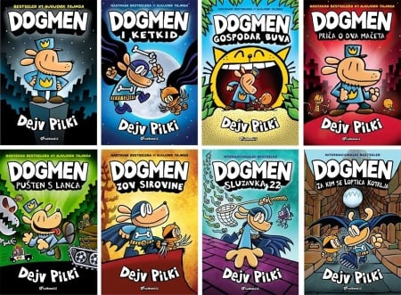 Komplet Dogmen 1-8 - Dejv Pilki