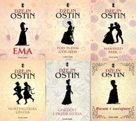 Komplet Džejn Ostin 1-6