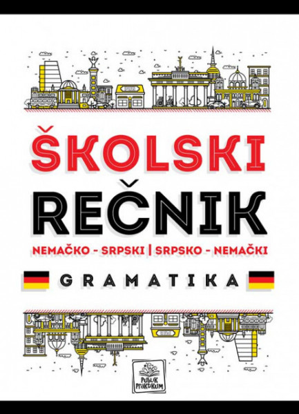 Nemačko - srpski i srpsko - nemački rečnik sa gramatikom