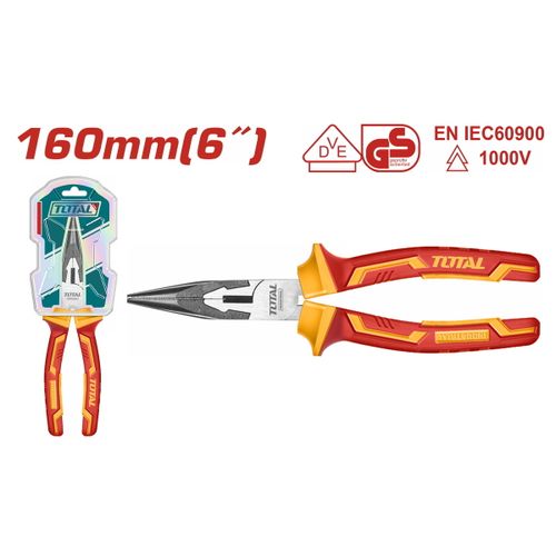 Total Izolovana špicasta klešta 160mm THTIP2361