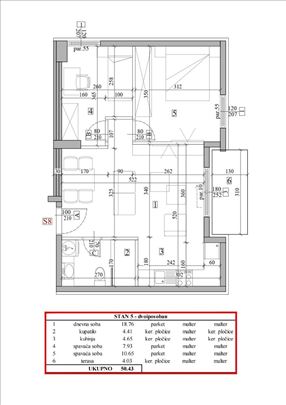 Novogradnja, trosoban stan kod Liona, 76m2