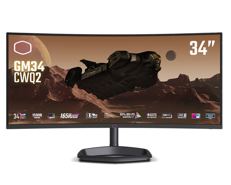 COOLER MASTER - 34 inča GM34-CWQ2 Gaming monitor (CMI-GM34-CWQ2-EK)