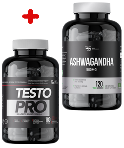 BS TESTO PRO + ASHWAGANDHA PRO