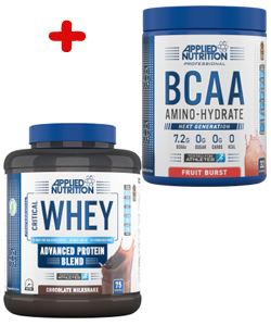 APPLIED CRITICAL WHEY 2KG + AMINO HYDRATE 450G