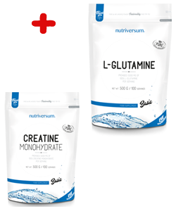 NUTRIVERSUM L-GLUTAMINE + CREATINE MONOHYDRATE