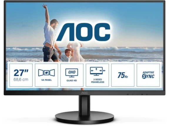 AOC Monitor 27 Q27B3MA 2560x1440/75Hz/4ms/HDMI/DP/zvučnici