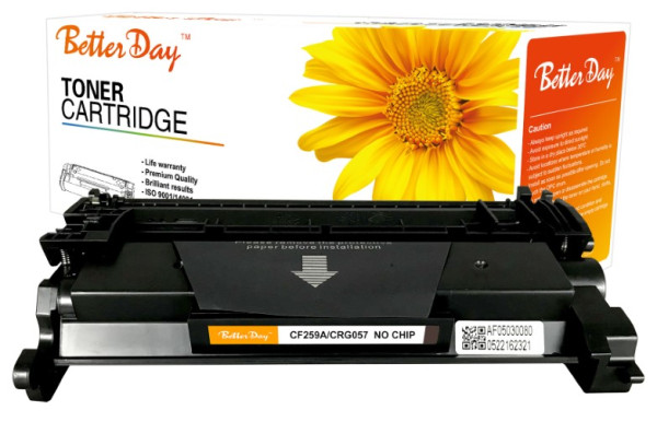 Toner BetterDay CF259A/CRG057 zam. kaseta za HP i Canon 3k (bez cipa)