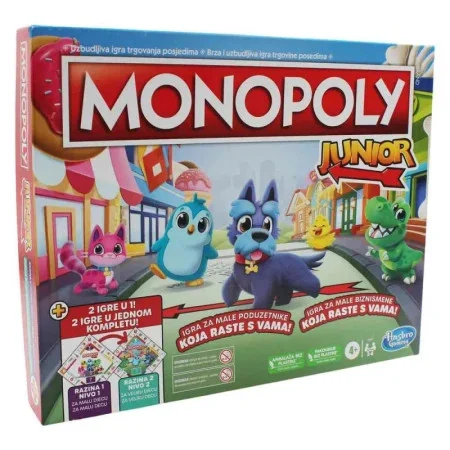 MONOPOLY JUNIOR DRUŠTVENA IGRA