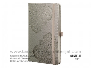 CASTELLI notes ORIENTAL CHARME Satin Arabesque 19x25cm