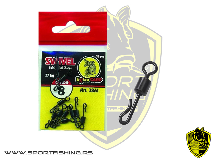 EXTRA CARP QUICK SWIVEL CHANGE vel.08