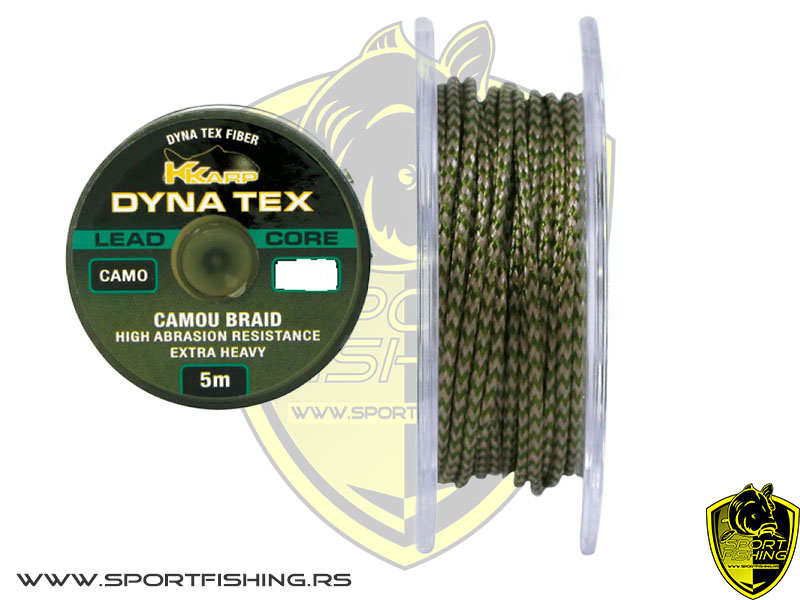 KKarp Dyna Tex Lead Core CAMO 60Lb