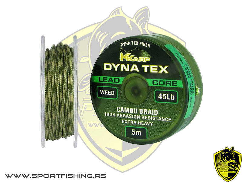 KKarp Dyna Tex Lead Core WEED 60Lb