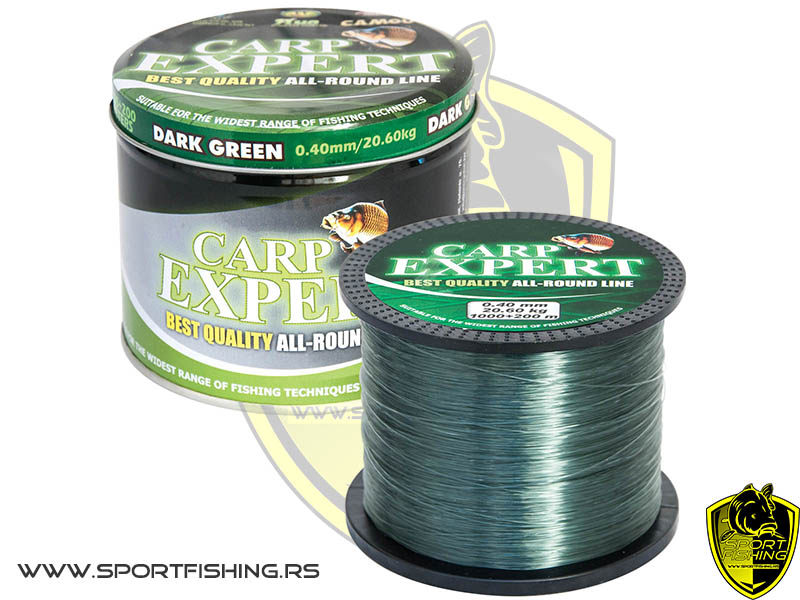 CARP EXPERT DARK GREEN 1000+200m 027-9.80kg