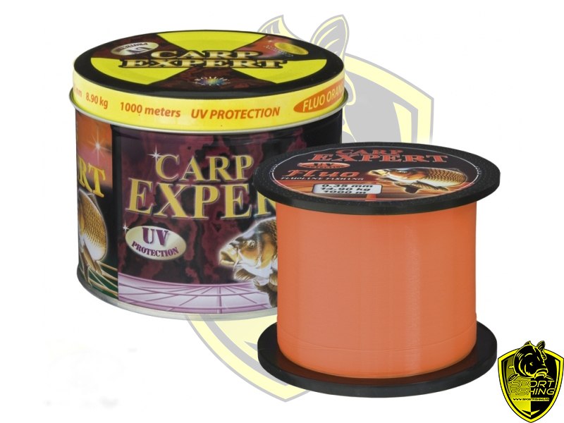 CARP EXPERT FLUO ORANGE 1000m 025-8.90kg