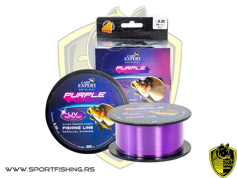 CXP NAJLON UV PURPLE 0.20 – 5.40kg 300m