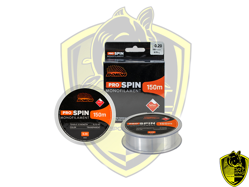 Najlon BOKOR PRO SPIN transparentni 150m 018 – 4.48kg