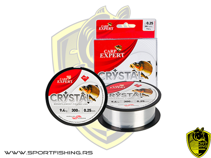 Najlon CARP EXPERT CRYSTAL 300m 018 – 4.25kg