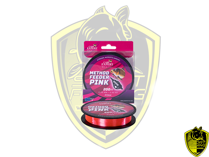 Najlon CARP EXPERT METHOD PINK 200m 020 – 5.90kg