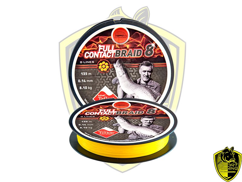 BOKOR FULL CONTCT BRAID 8 TEFLEON 135m 014-8.10kg