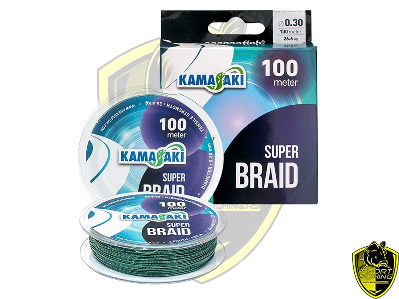 KAMASAKI SUPER BRAID 100m 010-7.60kg