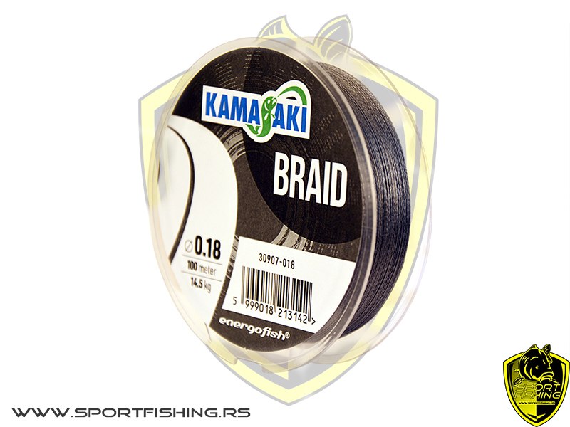 KAMASAKI UPREDENI NAJLON SIVI 100m 022 – 19,50kg