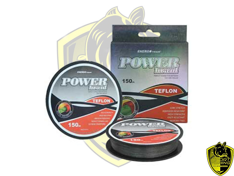 POWER BRAID TEFLON SIVI 150m 018-12.70kg