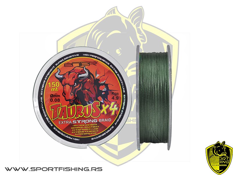 TAURUS X4 DARK GREEN 150m 012-6.20kg