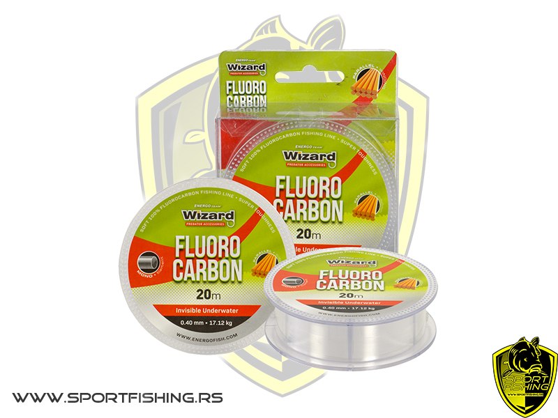 Fluorocarbon WIZARD 0,30 12,28kg 20m transparent