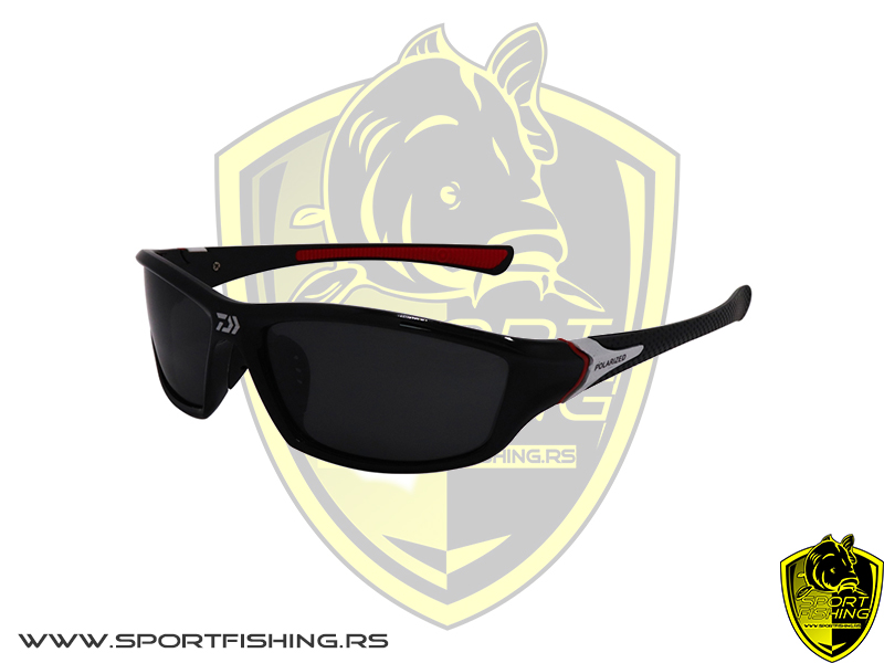 Naočare DAIWA black-red polarized UV400