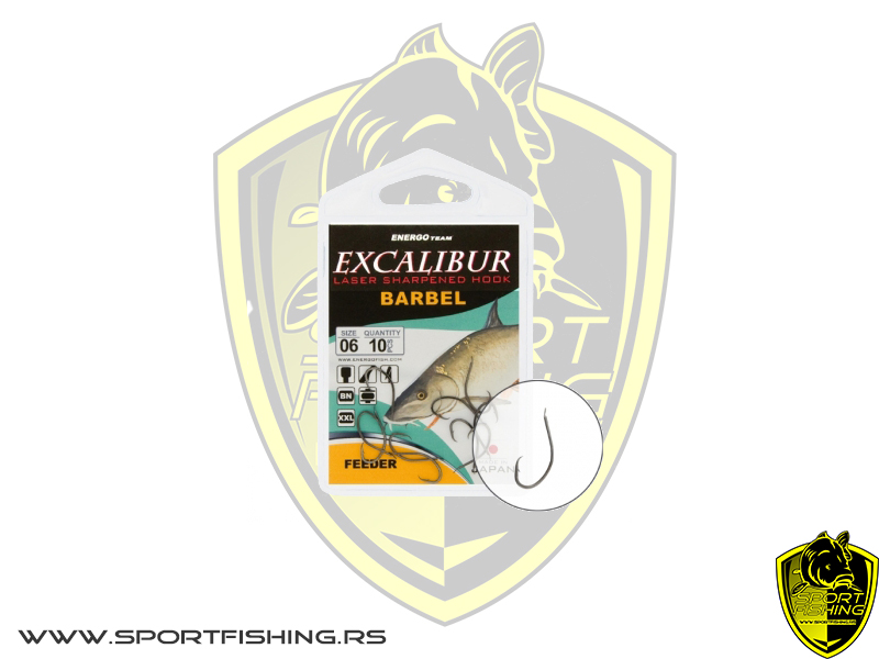 EXCALIBUR BARBEL FEEDER vel.04 pak.10kom