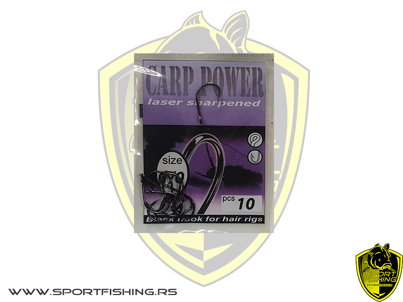 CARP POWER black vel.1 pak.10kom