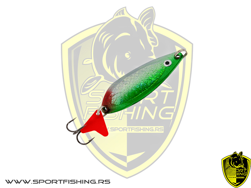 KAMASAKI SPOON PIKE green fish holo 20g