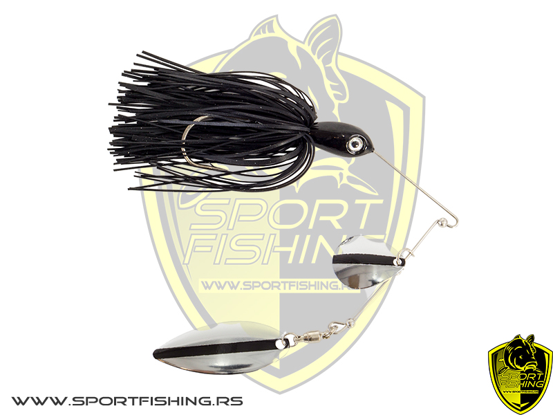 WIZARD SPINNERBAIT 10g crni