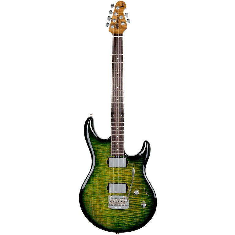 MUSIC MAN LUKE 4 MAPLE TOP - HH HT - GATOR BURST