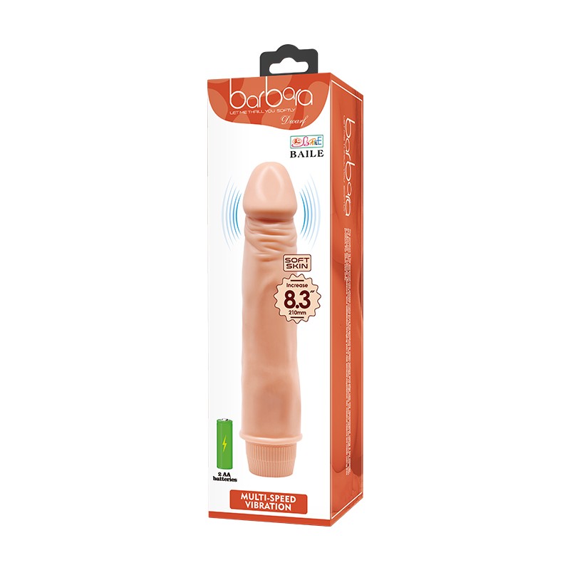 Barbara Realistic Vibrator 8.3inch BW 1050R