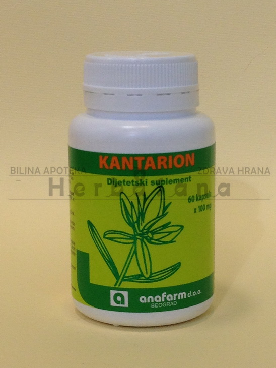 Kantarion 100 mg – 60 kapsula Anafarm