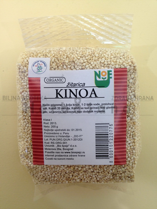 Kinoa bela 200g (organski proizvod)