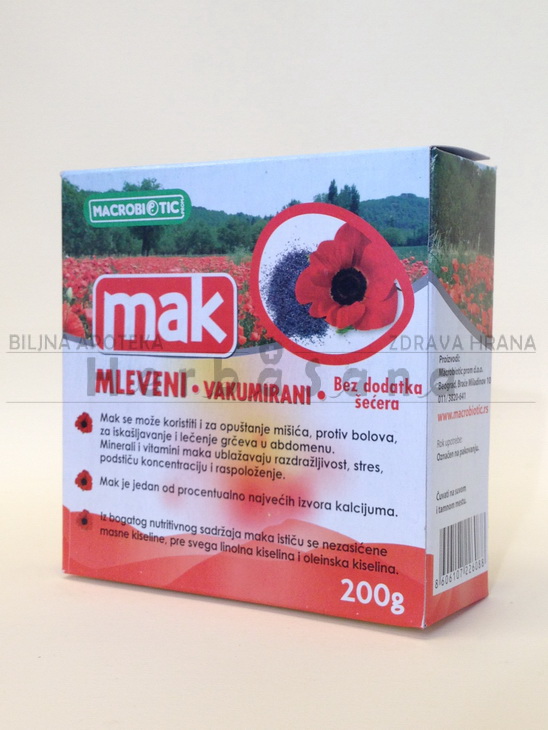 Mak mleveni vakumirani 200 g