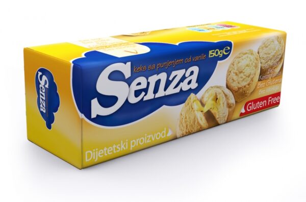 Senza keks vanila bez glutena 150g