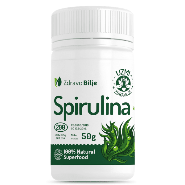 Spirulina 200 tableta