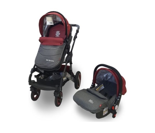 BBO KOLICA ZA BEBE (GS-T106) MATRIX SET - CRVENA