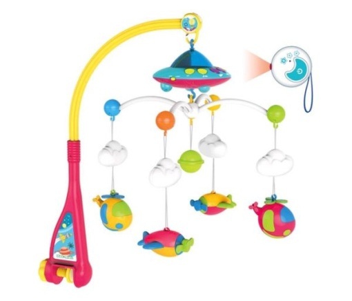 BBO TOYS MUZICKA VRTESKA AVIONI 0m+ (HE0304)