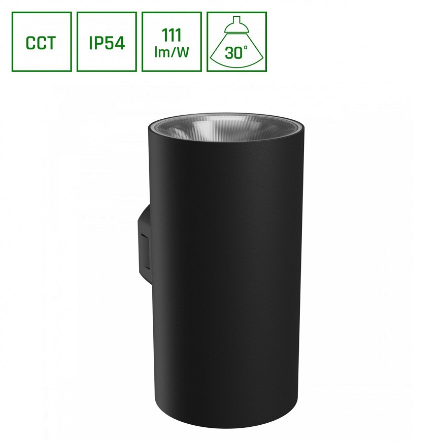 SPOLJNA LED ZIDNA LAMPA 18W CCT TORRE SPECTRUM