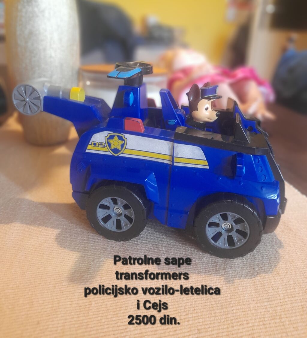 Patrolne šape setovi. Cene su ispisane na slikama