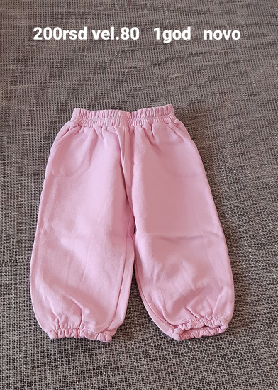 Pantalone za devojcice 150din Nove