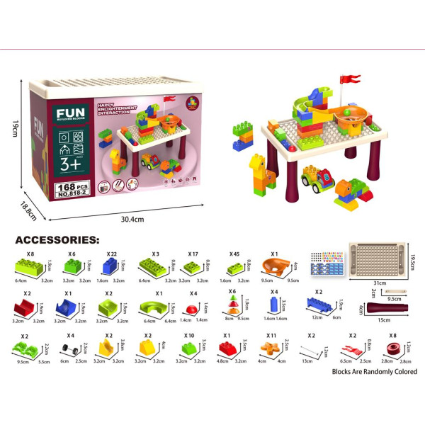 Igračka Kocke set 168pcs 239272