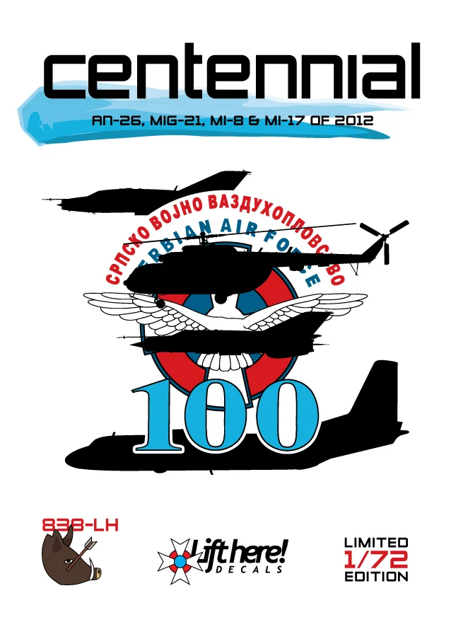 LIFT HERE! Centennial, An-26, MiG-21, Mi-8 & Mi-17 of 2012 in 1/72