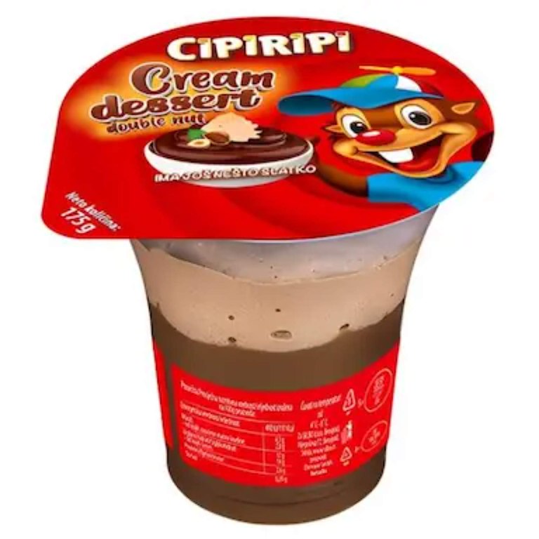 Cipiripi desert cream double nut 175g