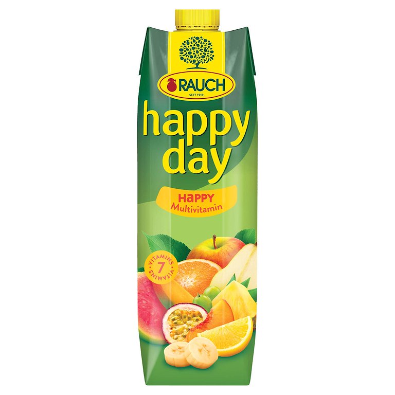 Sok multivitamin žuti 1l happy day happy