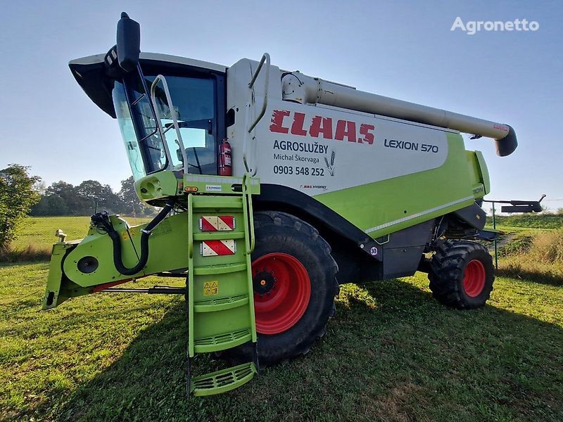 Claas Lexion 570 + V750 kombajn za žito